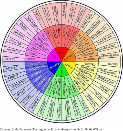 6 Roda Emosi untuk Lebih Pahami Perasaan Kamu